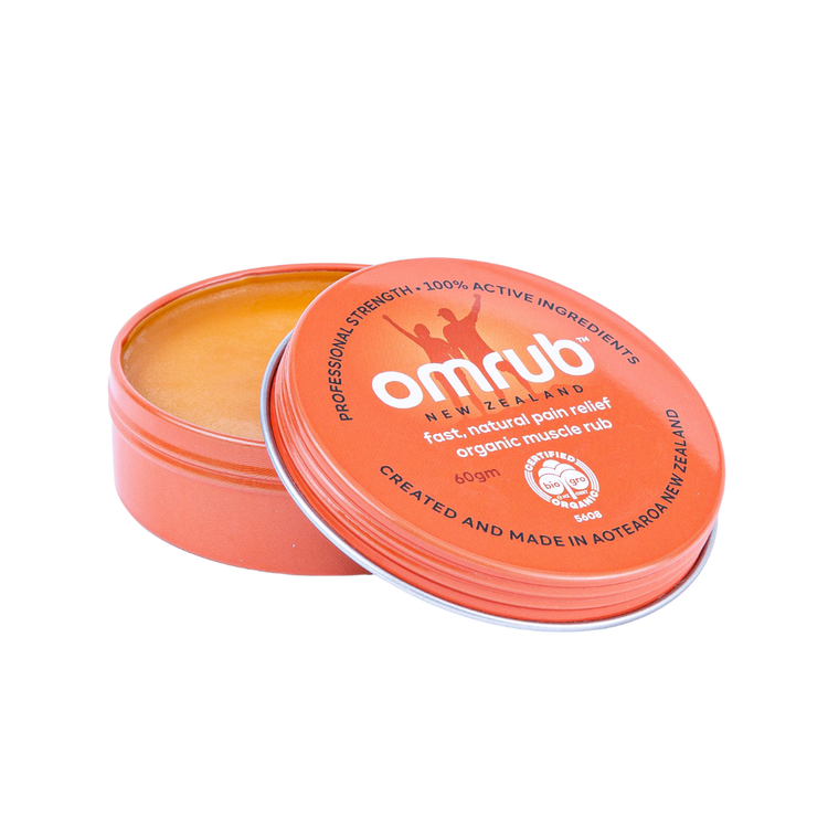 Omrub Certified Organic Muscle Rub.